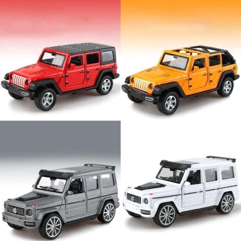 Promo Mainan Diecast Mobil Jeep Wrangler Land Rover Defender Mercedes ...