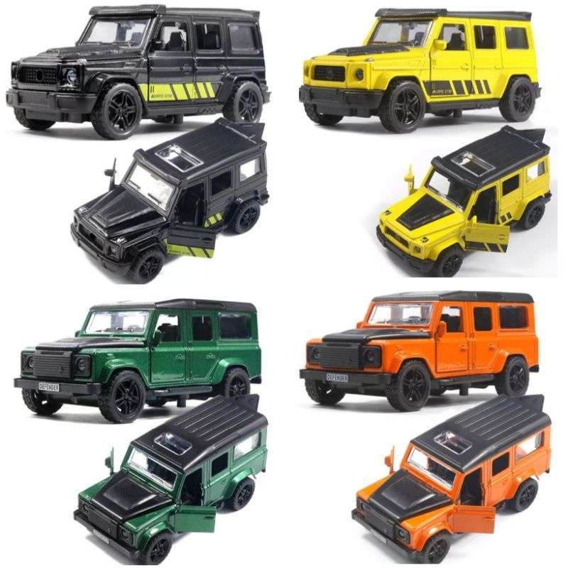 Promo Mainan Diecast Mobil Jeep Wrangler Land Rover Defender Mercedes ...