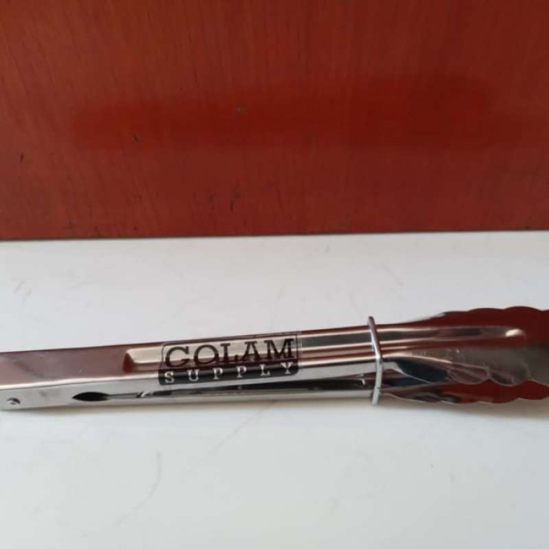 Jual Capitan Stainless Kue Salad Gorengan Serving Food Tongs - 9 Inch ...