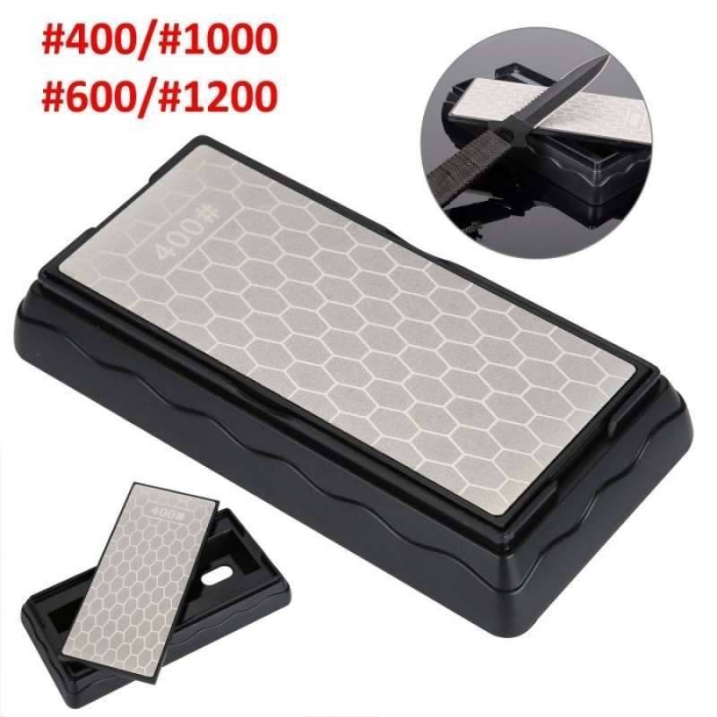 Jual Double Sided Diamond Sharpening Stone Grit 400 1000 Di Seller ...