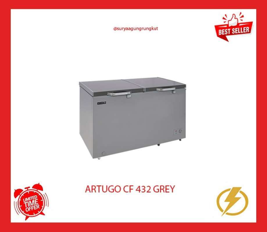 Jual Freezer Box Artugo 400 Liter 220 Watt Pcm Layer Stainless- Cf 432 ...