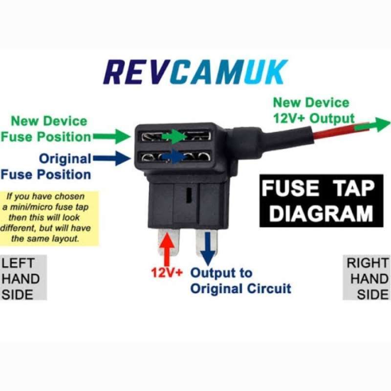 Jual Fusetap Untuk Hardwire Kit Dashcam / Fuse Tap Dash Cam Mobil ...
