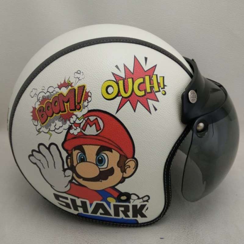Jual Helm Bogo Anak Motif Mario Bross Ukuran Kid Dan Junior - Junior Di ...