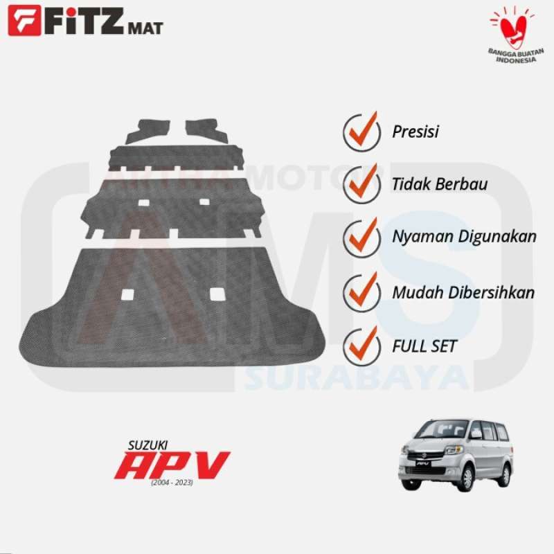 Jual Karpet Busa Semi Karet Lantai Alas Kabin Mobil Suzuki Apv By Fitz ...