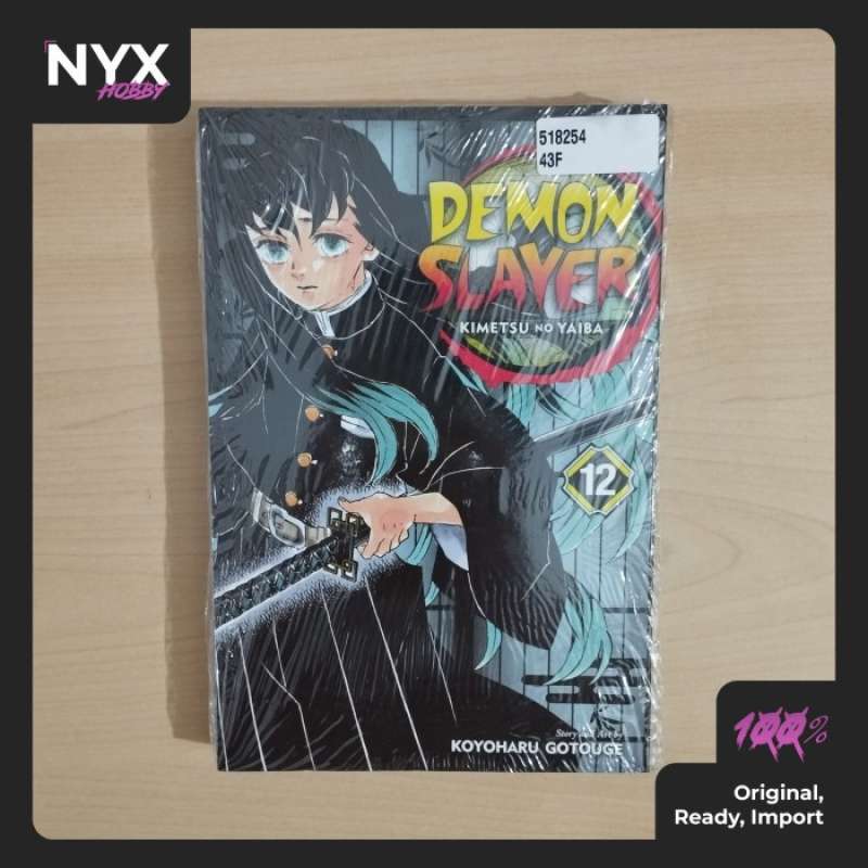 Promo Demon Slayer (kimetsu No Yaiba) Manga Komik English Import Volume ...