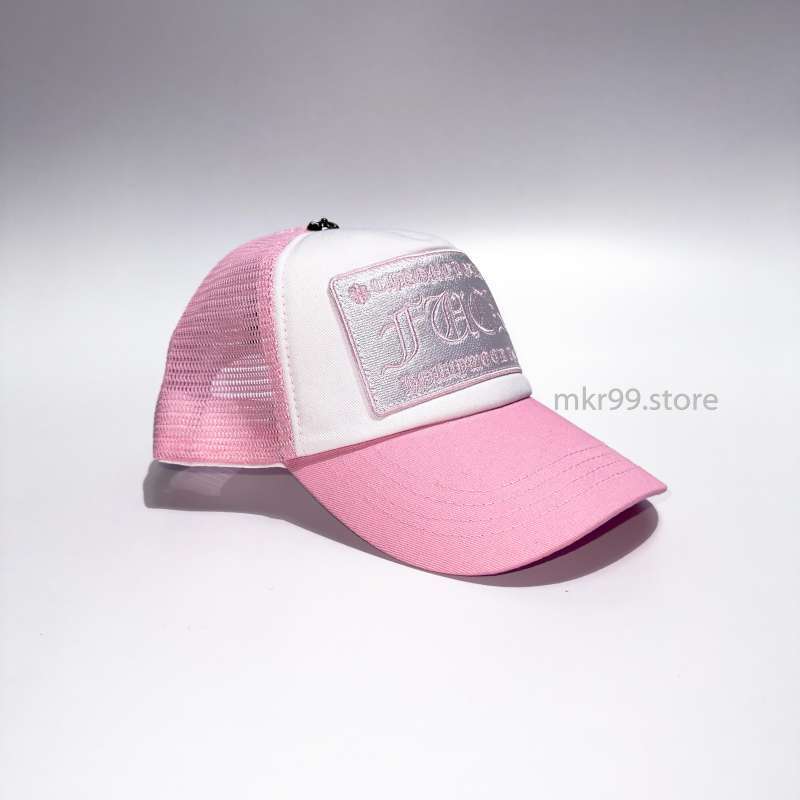 Promo Topi Chrome Hearts Jaring Lurus Dan Melengkung - Fvk Pink ...