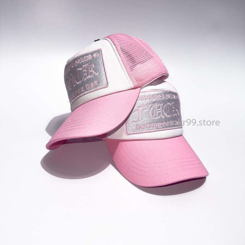 Promo Topi Chrome Hearts Jaring Lurus Dan Melengkung - Fvk Pink ...