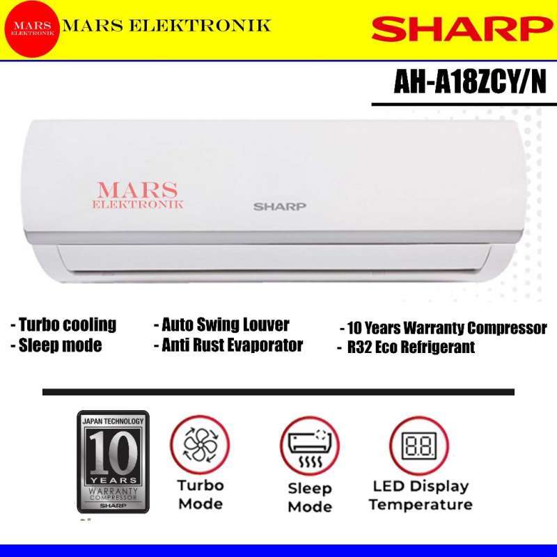 Jual Ac Sharp Ah-a18zcy - 2 Pk - Pendingin Ruangan Sharp Ah A 18 Zcy ...
