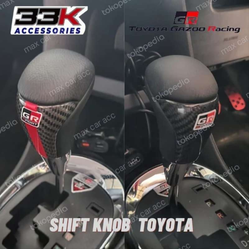 Jual Gear Knob Knop Toyota Gr Sport Matic Carbon Fortuner Innova Yaris ...