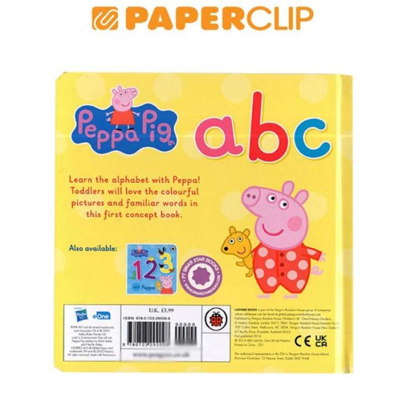 Promo Peppa Pig : Abc With Peppa Diskon 23% Di Seller Sumijayeti Store ...