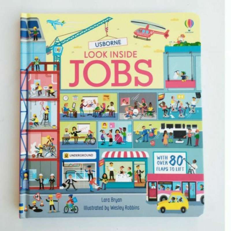 Promo Usborne Look Inside Jobs Diskon 23% Di Seller Sumijayeti Store ...