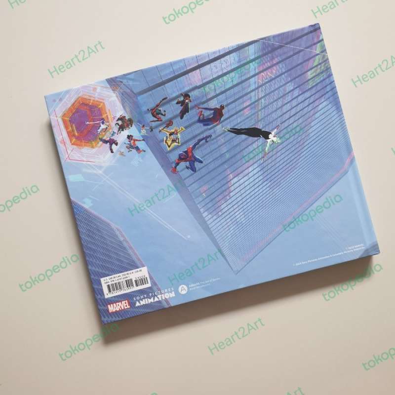 Promo Spider-man : Across The Spider-verse . Spiderman Art Book Diskon ...