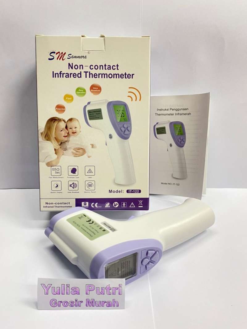 Promo Sammora Non Contact Infrared Thermometer / Cek Suhu Tubuh ...
