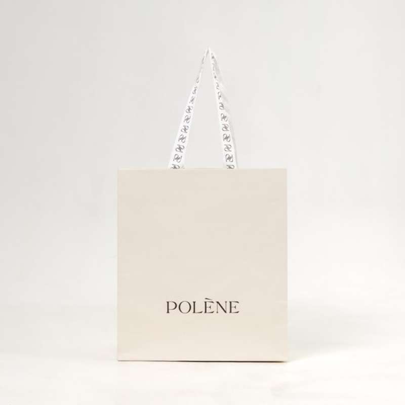 Jual Tas Paper Bag Polene Beige 100% Original - Size L Di Seller ...