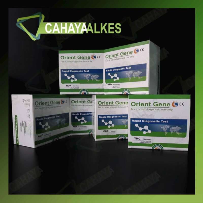 Promo Rapid Test Orient Gene Drug Bzo Benzodiazepines Strip Isi 50 ...