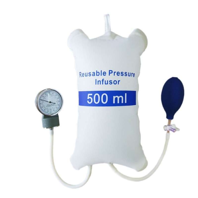Promo Reusable Pressure Infusion Bag 500 Ml Dengan Manometer Diskon 23% ...