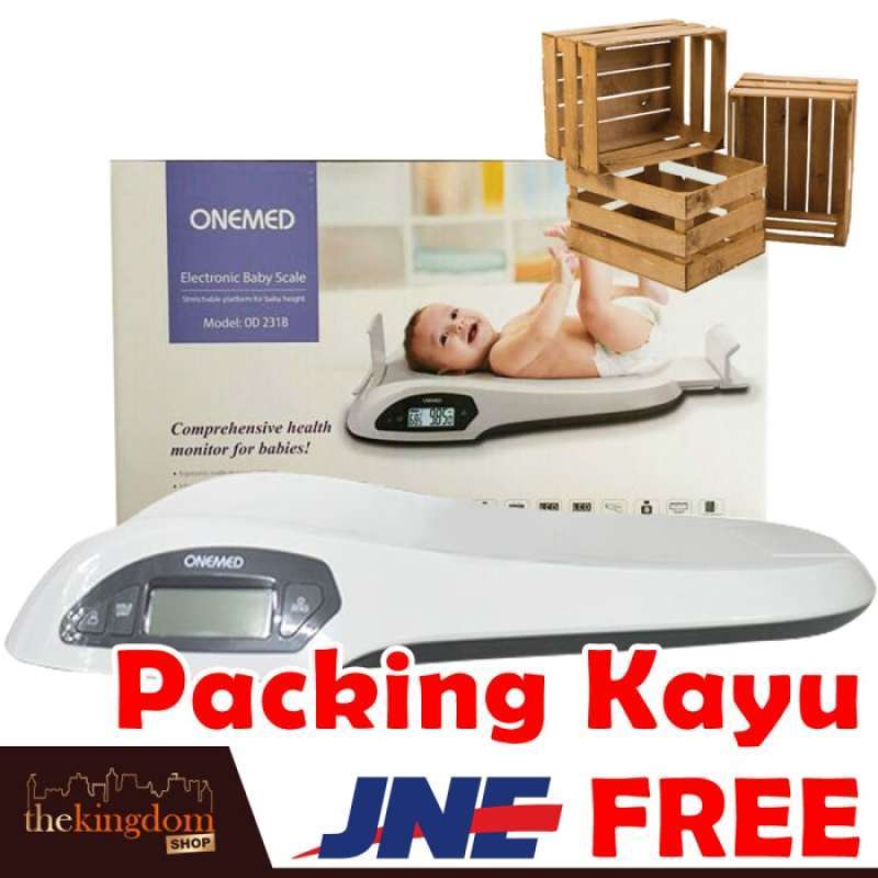 Promo Onemed Od-231b Timbangan Bayi Digital White-black Weight Scale ...