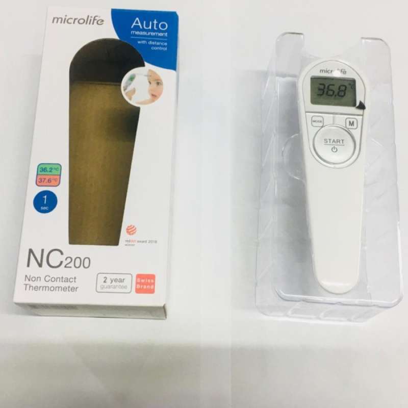 Promo Thermometer Non Contact Nc200 Microlife Thermogun Garansi 2 Tahun ...