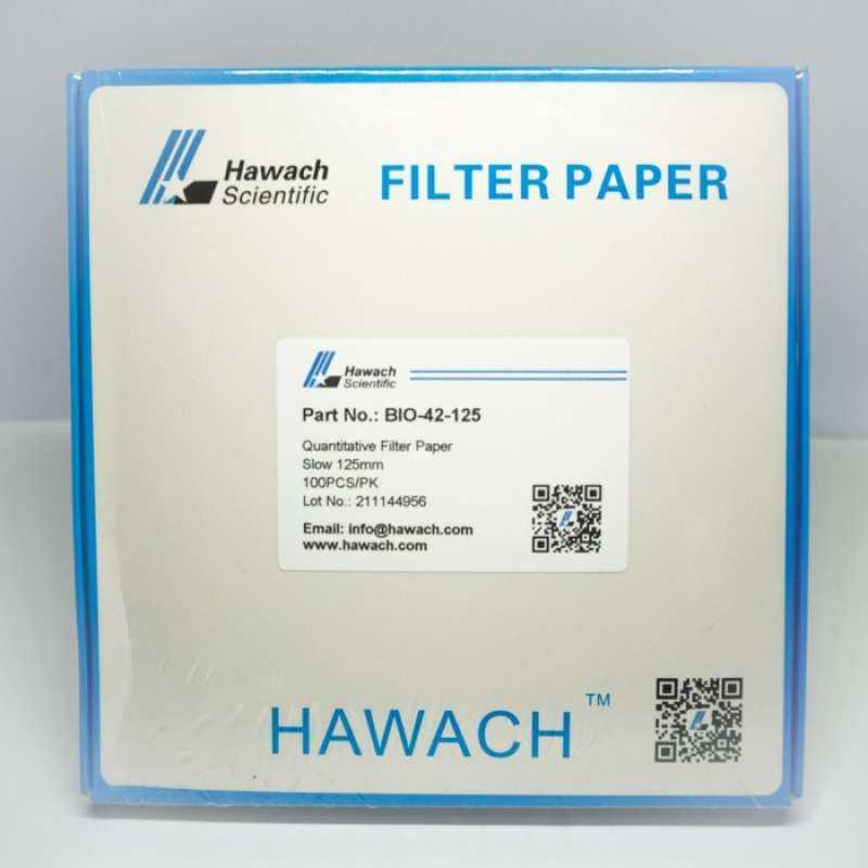 Promo Whatman Filter Paper Kertas Saring No 42 - 125 Mm | Hawach ...