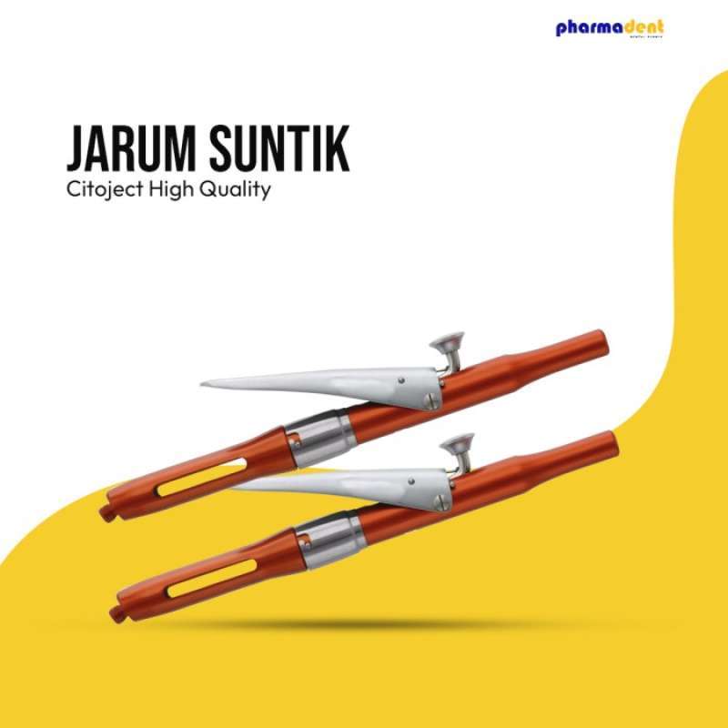 Promo Cytoject Alat / Dental Citoject / Citoject Anastesi Color Gold ...