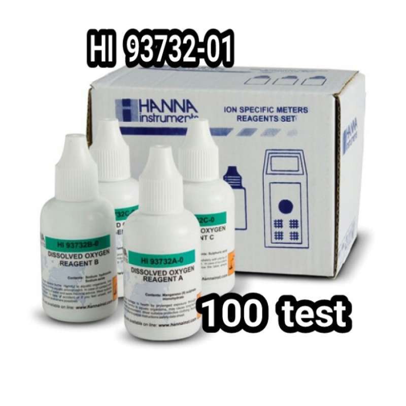 Promo Hanna Instruments Hi-93732-01 Dissolved Oxygen Reagent, Winkler ...