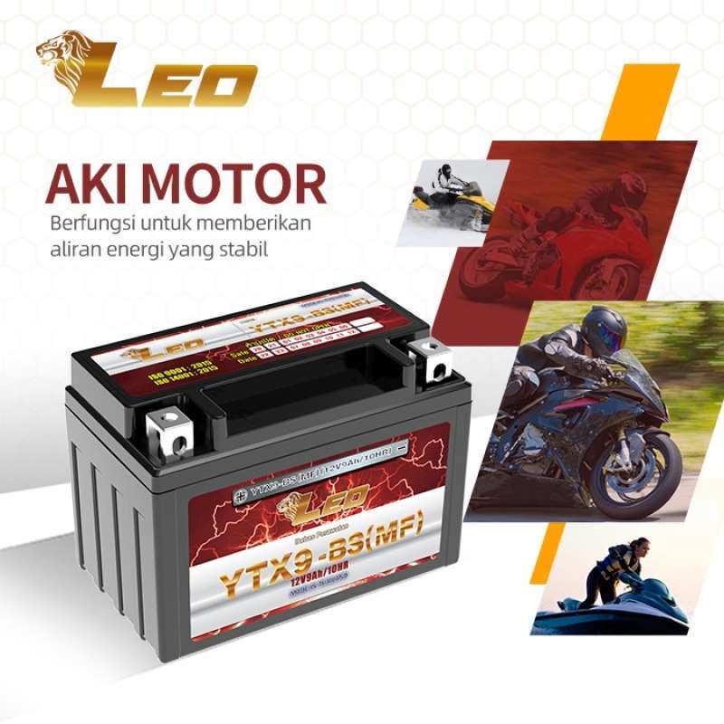 Promo Aki Motor Suzuki Inazuma 250/ Gw 250, Burgman (9ah) Ytx9-bs Leo Terbaru Diskon 2% Di ...