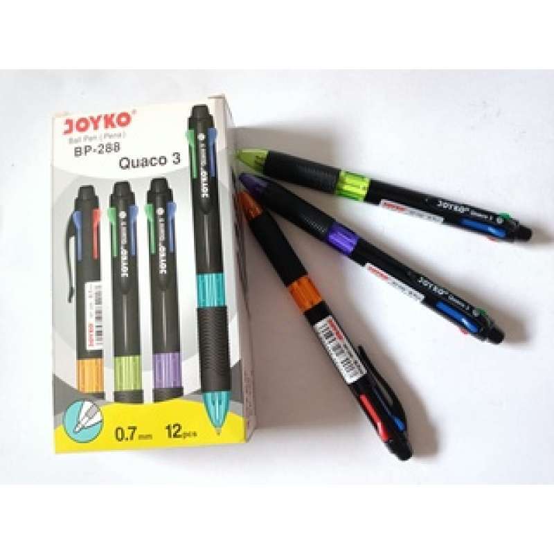 Jual Pulpen 4 Warna Joyko / Pulpen 4 Warna Joyko Quaco Di Seller Copy ...