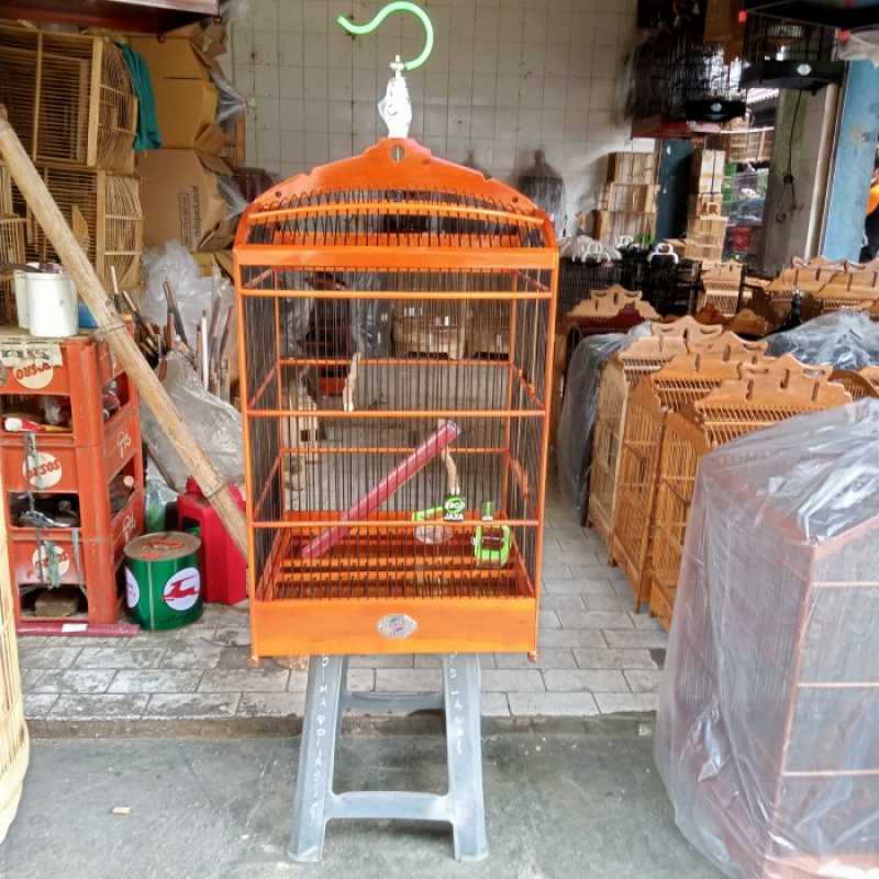 Promo Sangkar/kandang Kotak Ebod No 1 Warna Coklat (gojek Dan Grab ...