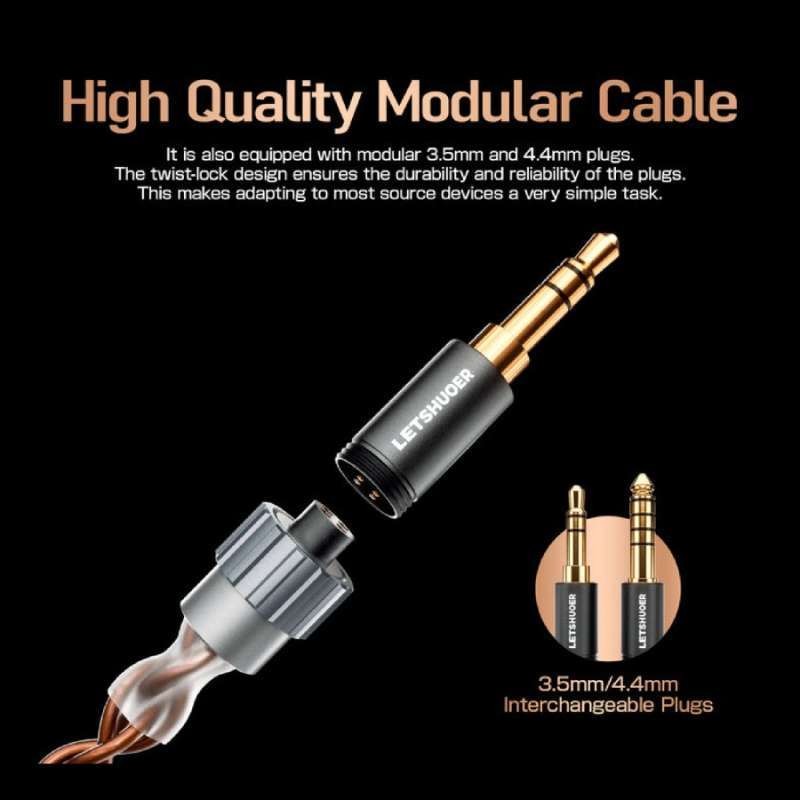 Jual Letshuoer S08 / S 08 Fourth Generation Dual Voice Coil Custom 13mm ...