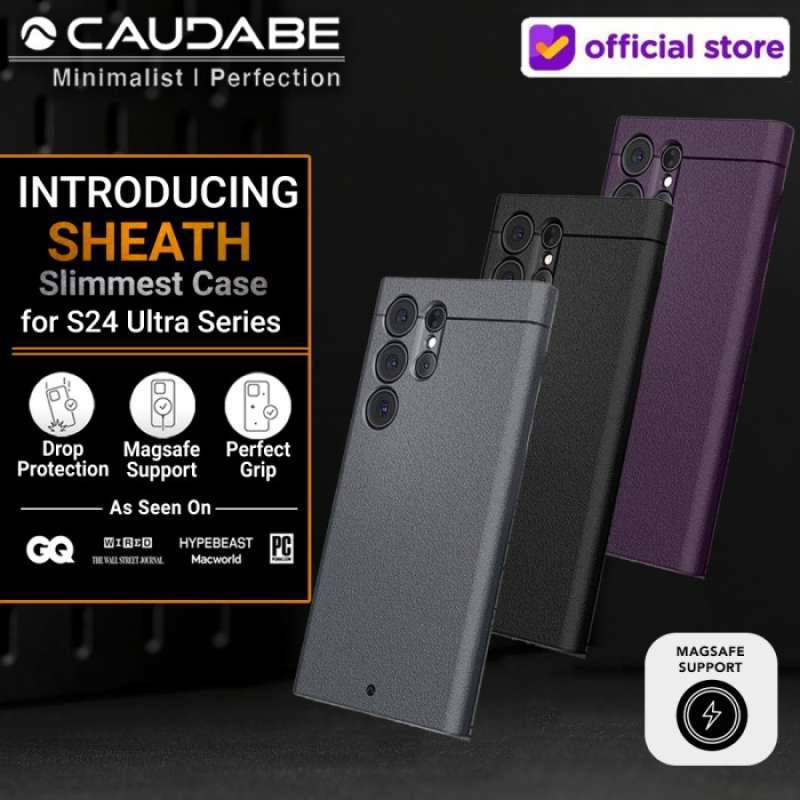 Jual Caudabe Sheath MagSafe Case Samsung S24 Ultra 5g - Casing Di ...