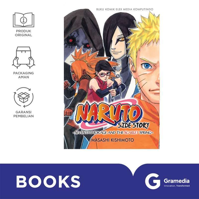 Jual Komik Naruto Side Story: Seventh Hokage And The Scarlet Spring ...