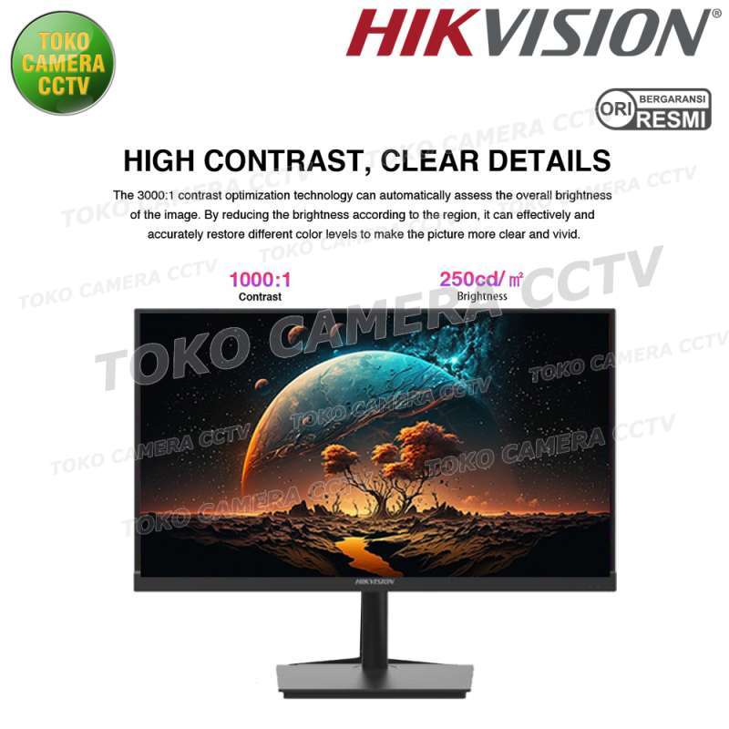 Jual Hikvision Monitor Led Ds-d5024f2-1v2 Full Hd 24 Inch Di Seller ...