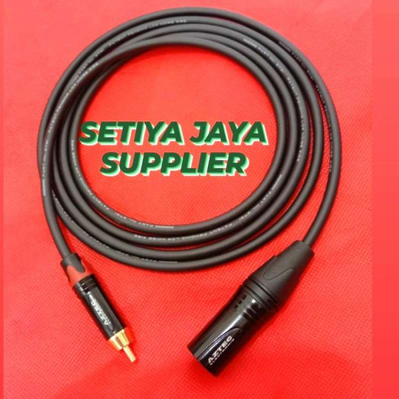 Promo Kabel Jack Rca To Xlr Male 3 Meter Mogami 2791 Original Japan ...