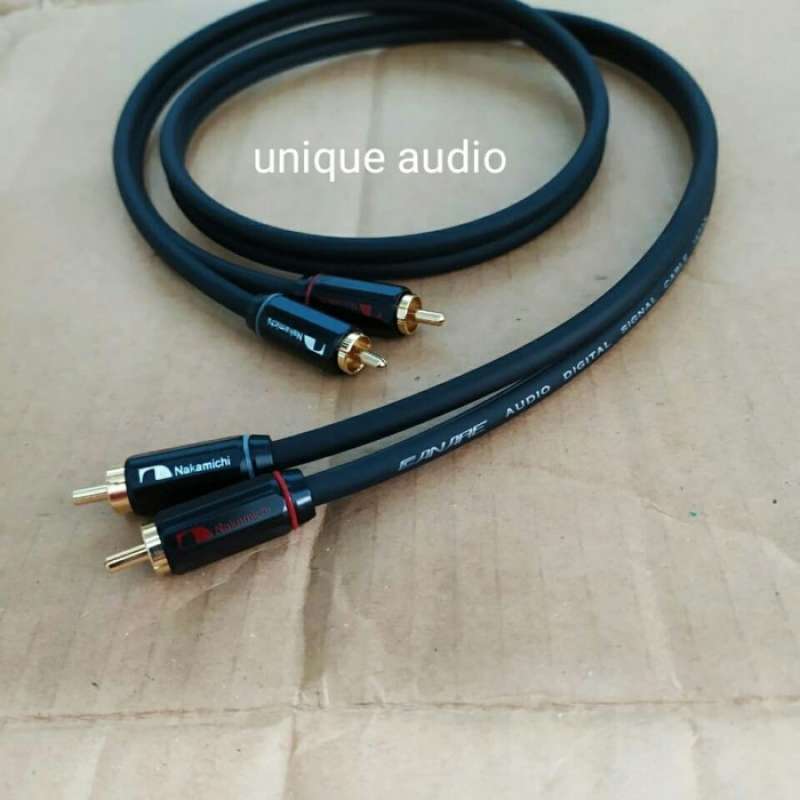 Promo Kabel Rca Stereo Canare Dengan Kepala Rca Nakamichi 1m Diskon 23% Di Seller Ryoma Store ...