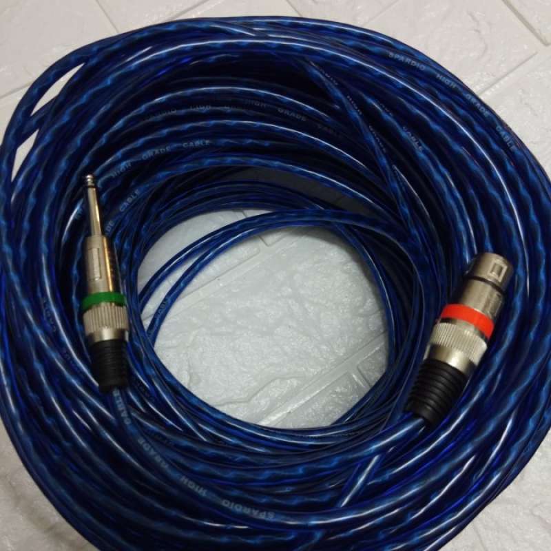 Promo Kabel Mic Transparan 25m Kabel Microphone 25 Meter Diskon 23% Di ...