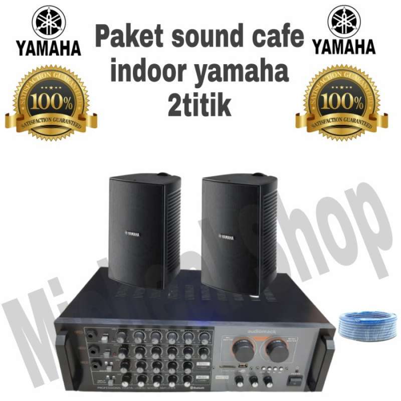 Promo Paket Sound Cafe Indoor Speaker Yamaha 2 Titik Original Diskon 23 ...