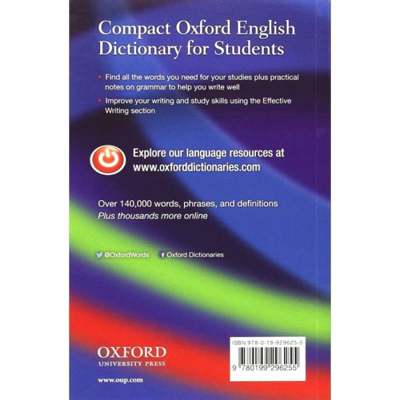 Promo Original Compact Oxford English Dictionary For Students Diskon 23 ...