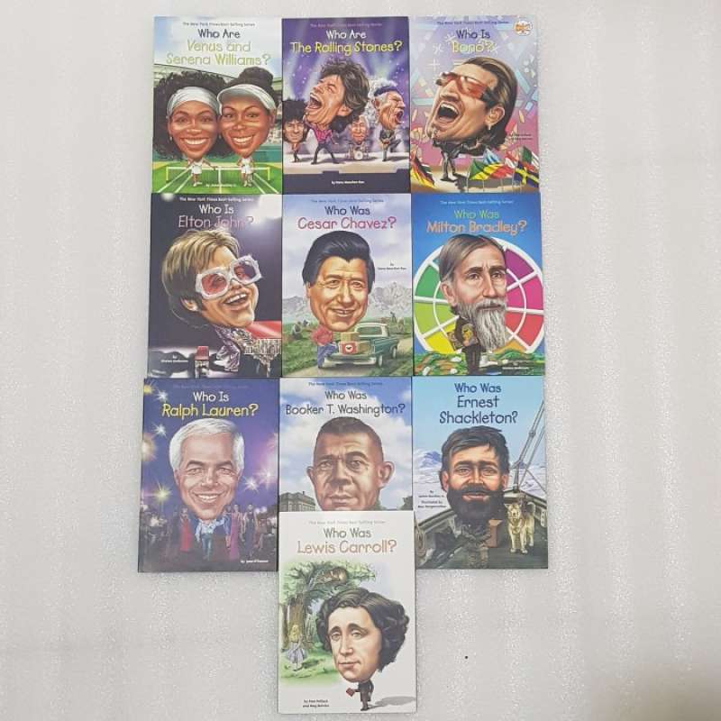 Promo Who Was Series 10 Books Diskon 23% Di Seller Zawaru Store - Tanah ...