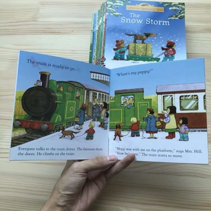Promo Buku Edukasi Anak Usborne First Experience And Farmyard Tales Set ...