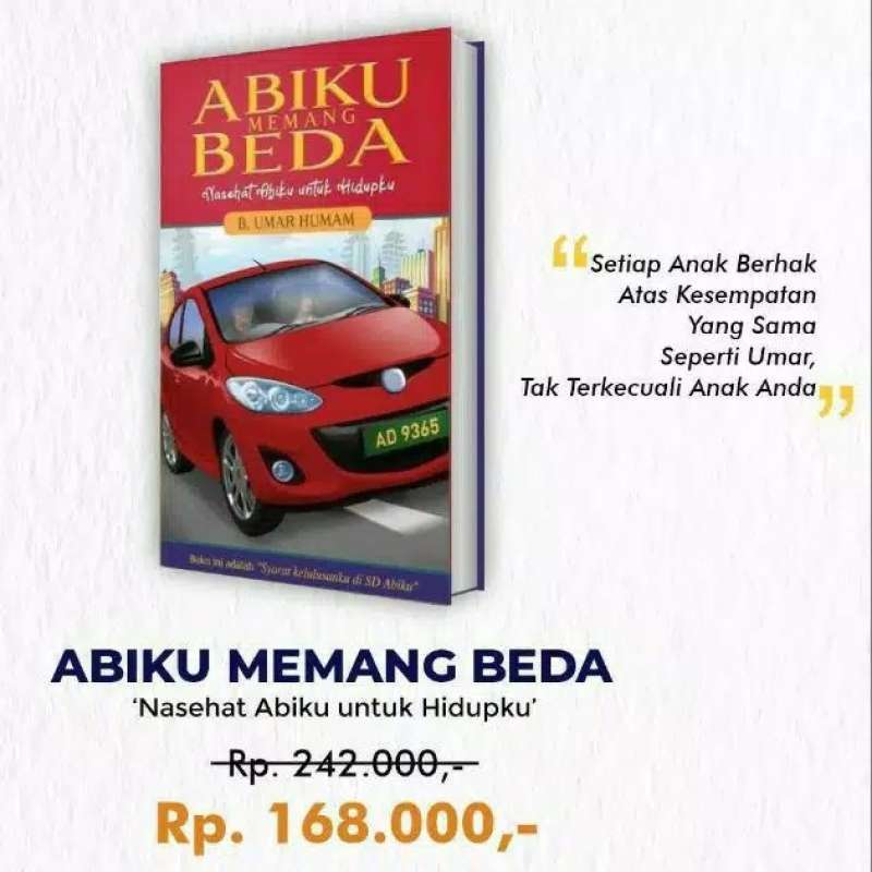 Promo Buku Abiku Memang Beda Original Karangan B. Umar Humam Parenting ...