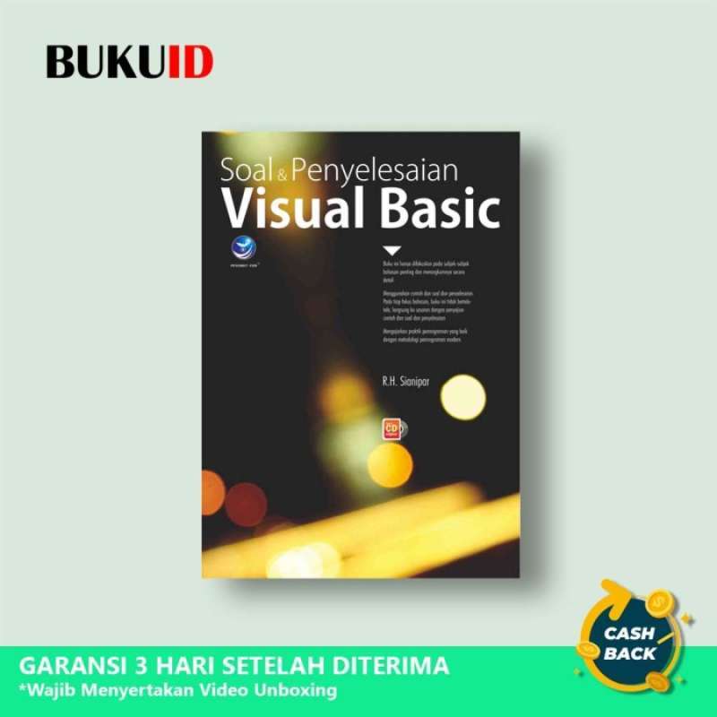 Promo Buku Soal Dan Penyelesaian Visual Basic+cd Diskon 23% Di Seller Zawaru Store - Tanah ...