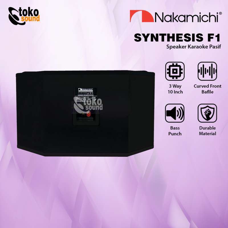 Jual Nakamichi Synthesis F1 - Passive Karaoke Speaker Di Seller Tokosound Proaudio - Cengkareng ...