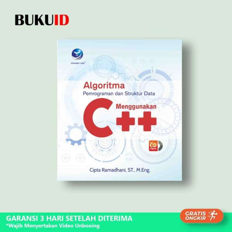 Promo Buku Algoritma, Pemrograman Dan Struktur Data Menggunakan C++ ...