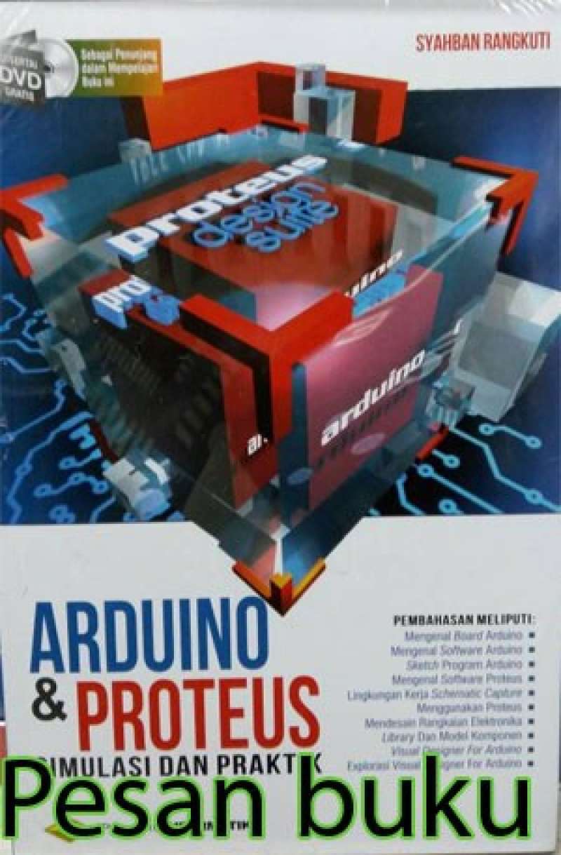 Promo Buku Arduino & Proteus, Simulasi Dan Praktek + Dvd Diskon 23% Di ...