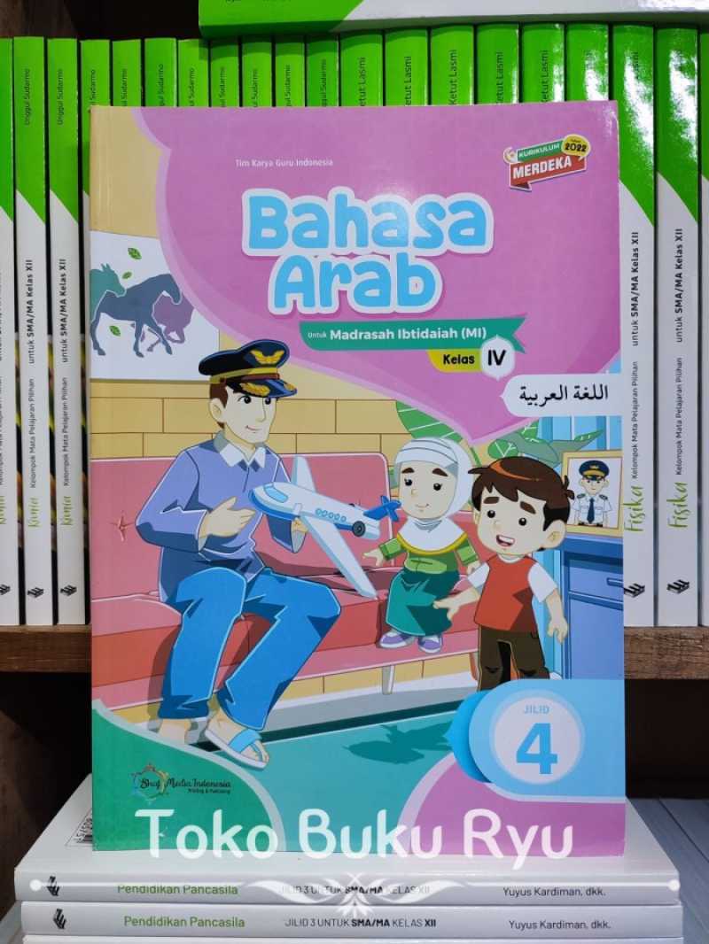 Promo Buku Bahasa Arab Kelas 1 4 Mi Kurikulum Merdeka Pustaka Mulia Diskon 23% Di Seller Zawaru ...