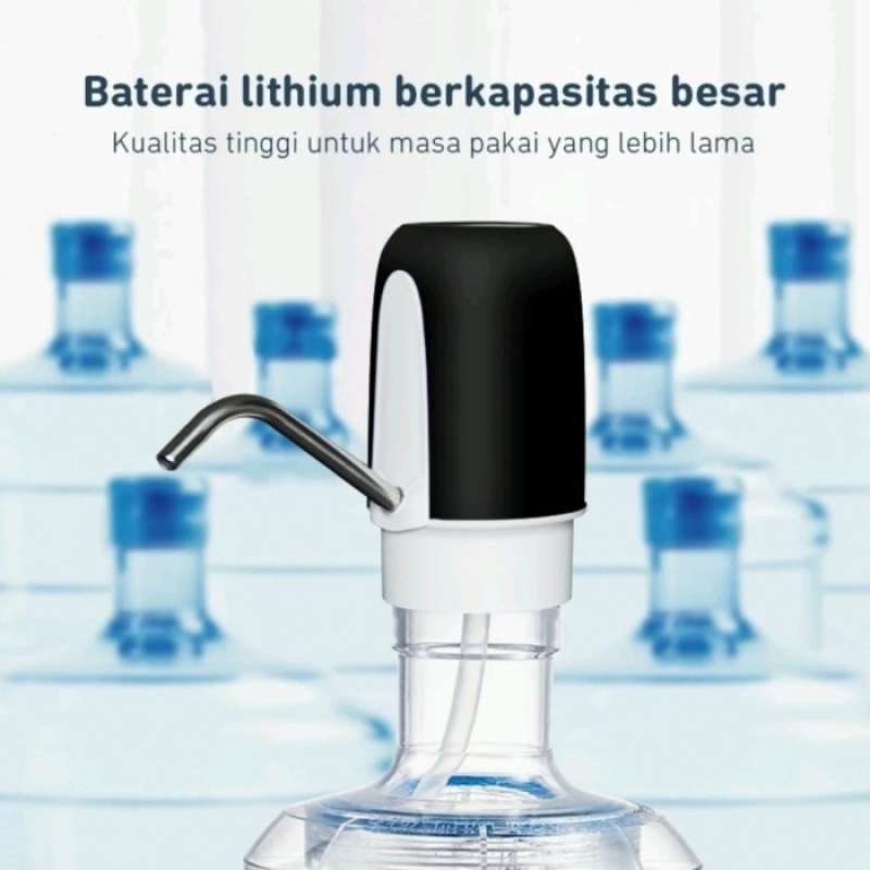 Jual Pompa Galon Dispenser Air Minum Elektrik Usb Rechargeable Di ...
