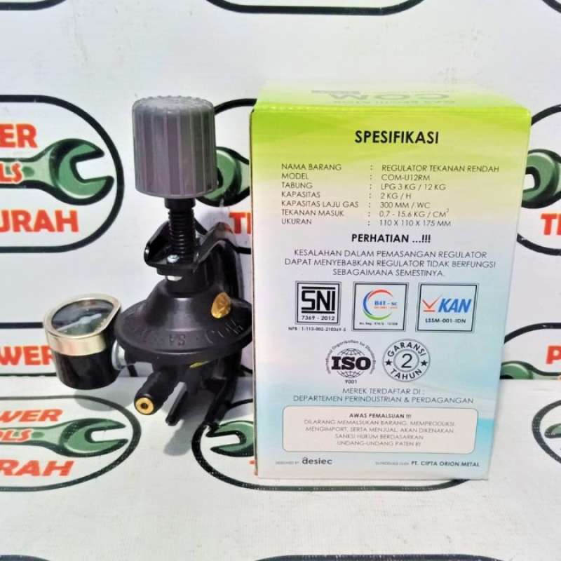 Jual Regulator Gas Lpg Destec Star Cam Kompor Gas Safety Pengaman Meter ...