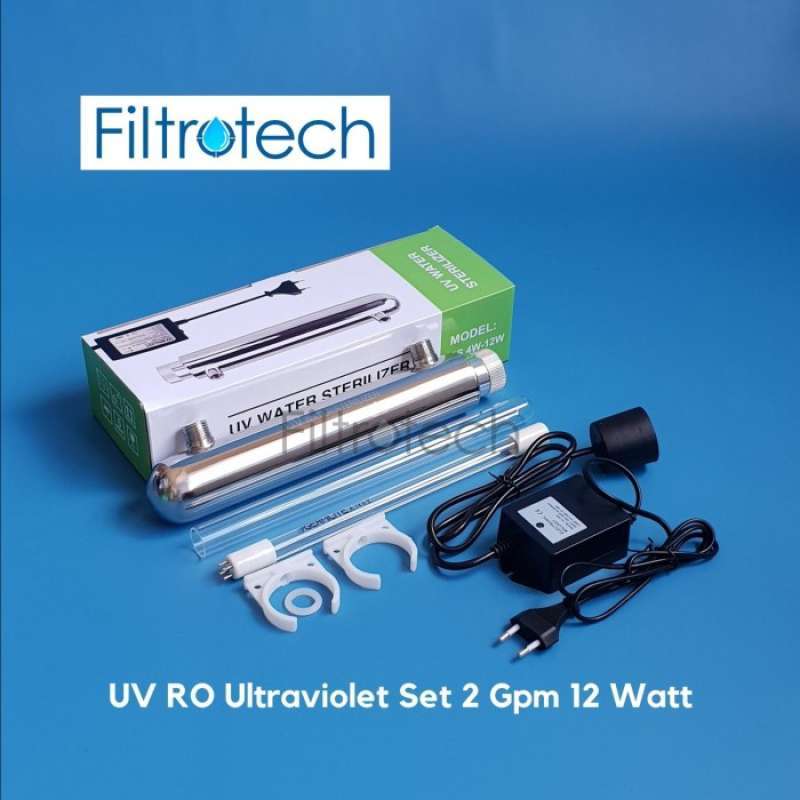 Jual Germilite Uv Set 2 Gpm Ultraviolet Set 12 - 16 Watt Reverse ...