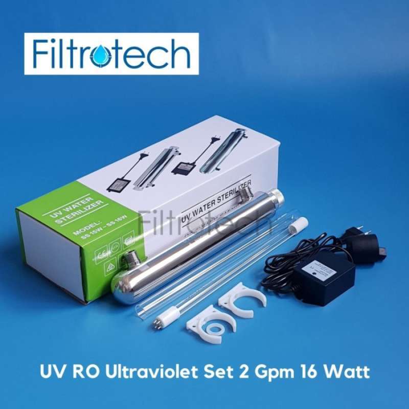 Jual Germilite Uv Set 2 Gpm Ultraviolet Set 12 - 16 Watt Reverse Osmosis Di Seller Belanja-id ...