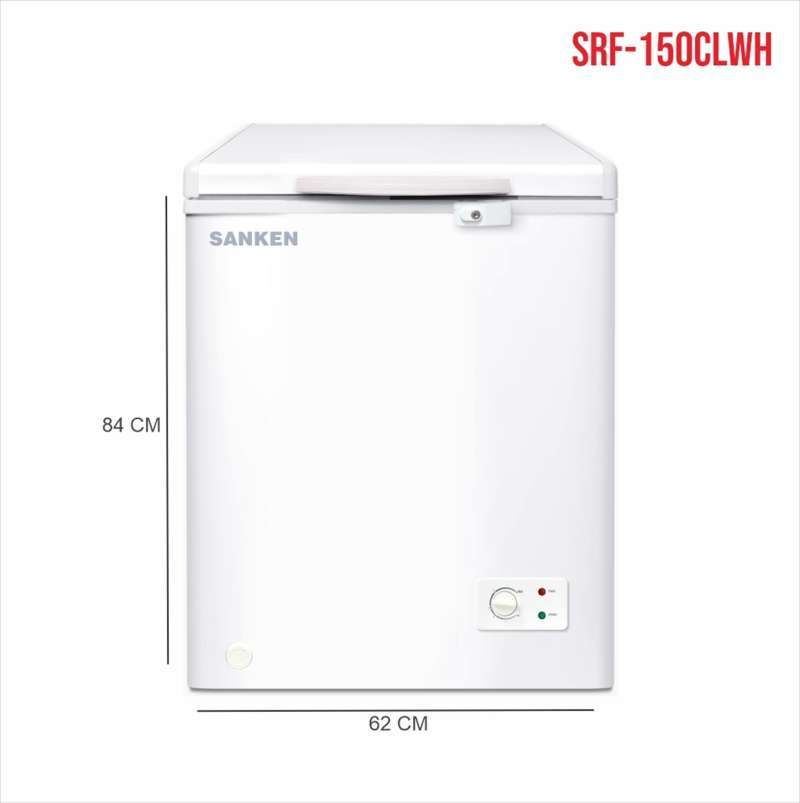 Promo Sanken Srf-150clwh / Srf150clh Freezer Box 150l - Garansi Resmi ...